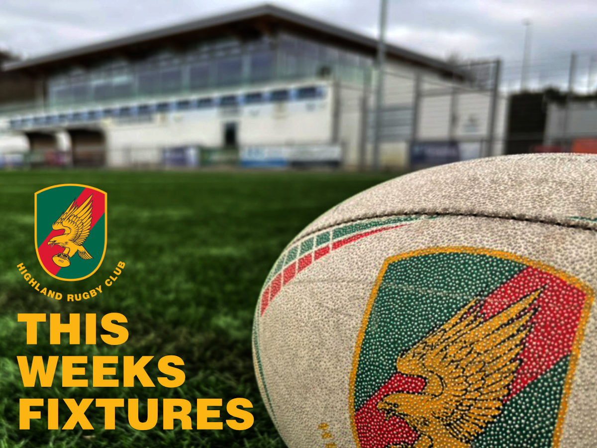 Highland RFC Fixtures 11th October – Highland Rugby Football Club